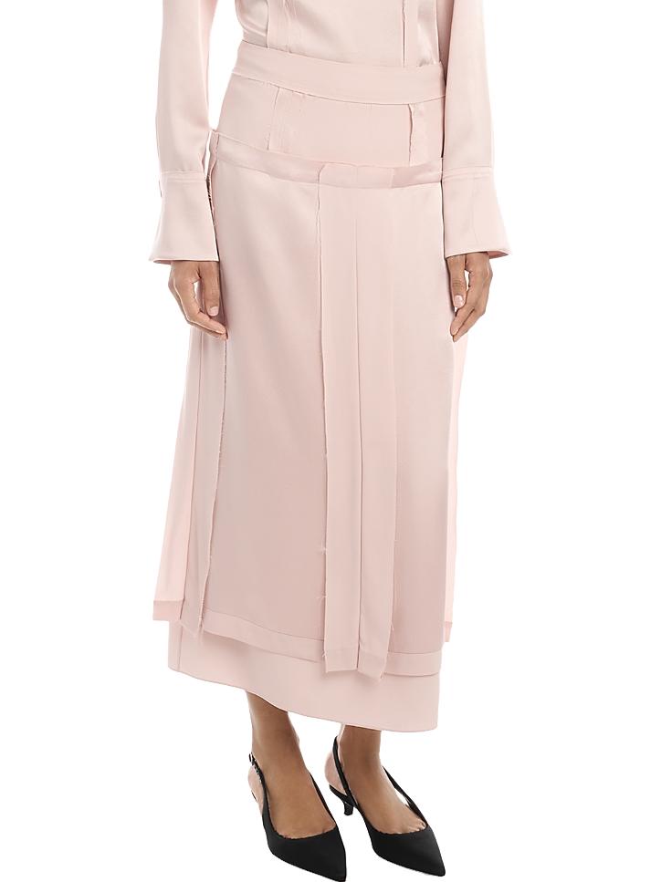 ERDEM Erdem Satin Cady Midi Skirt